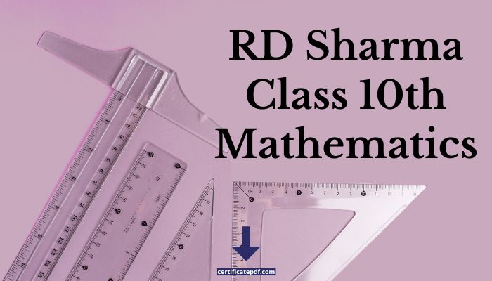 2023 RD Sharma Class 10 PDF Download 2023 RD Sharma Class 10 PDF Download